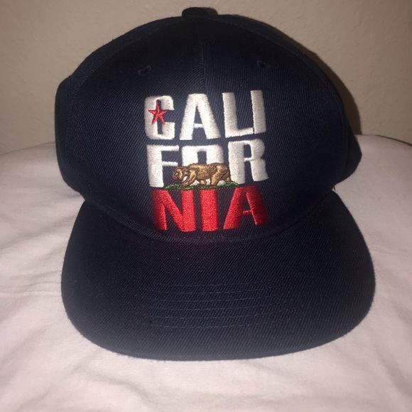 Accessories | Mens Navy Blue California Baseball Cap | Poshmark
